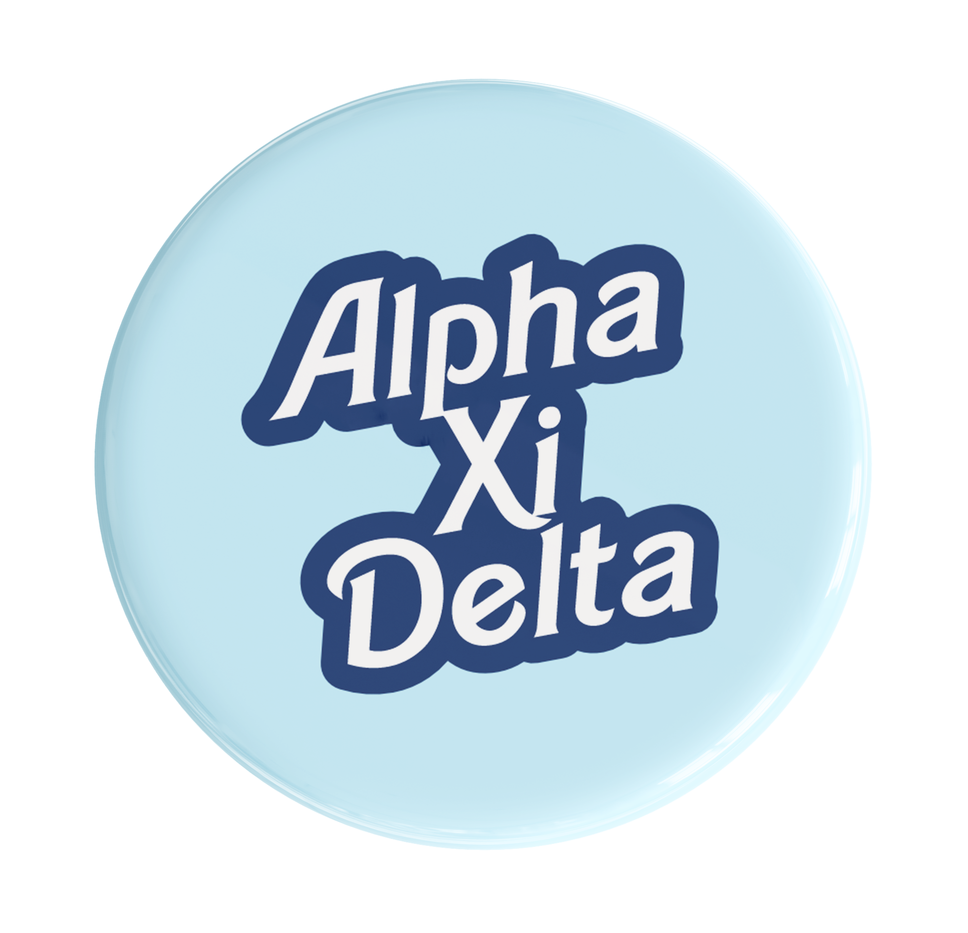 Alpha Xi Delta Dreamhouse Sorority Button – Duo Studio Designs