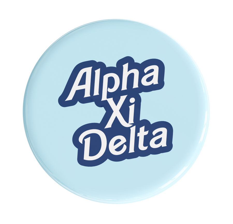 Alpha Xi Delta Dreamhouse Sorority Button – Duo Studio Designs