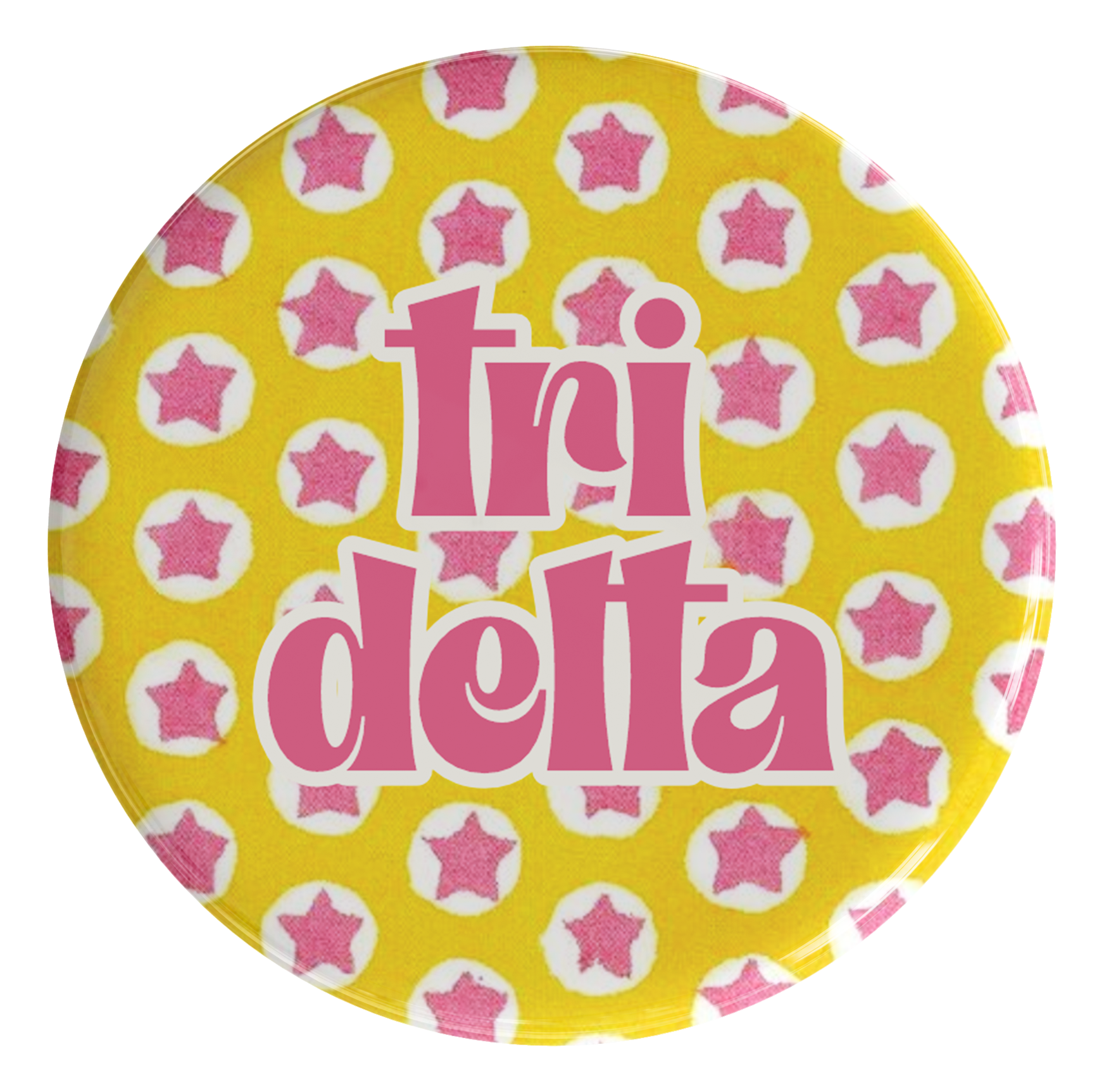 Delta Delta Delta Starlight Sorority Button – Duo Studio Designs