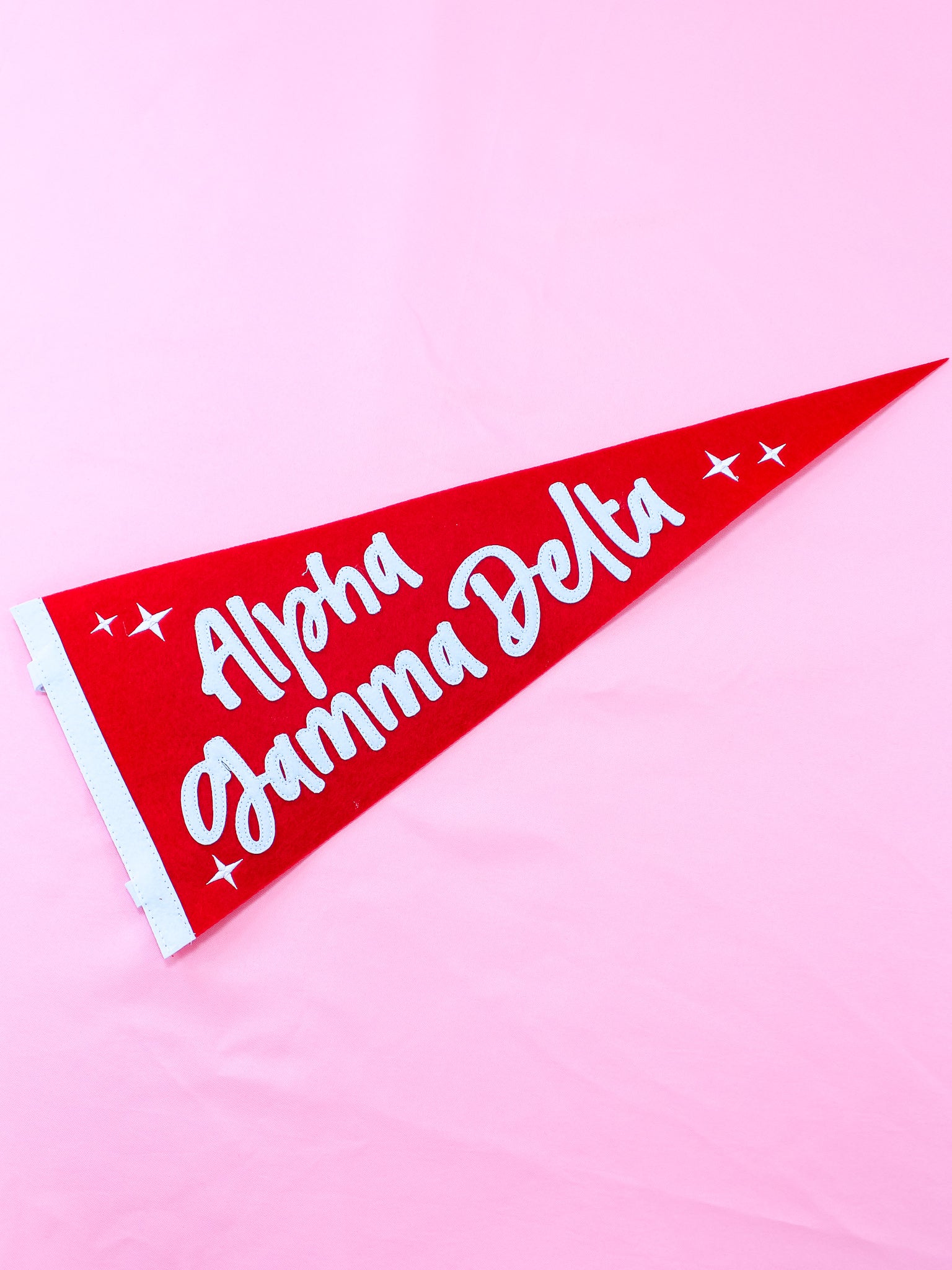 Alpha Gamma Delta Stardust Pennant Flag – Duo Studio Designs