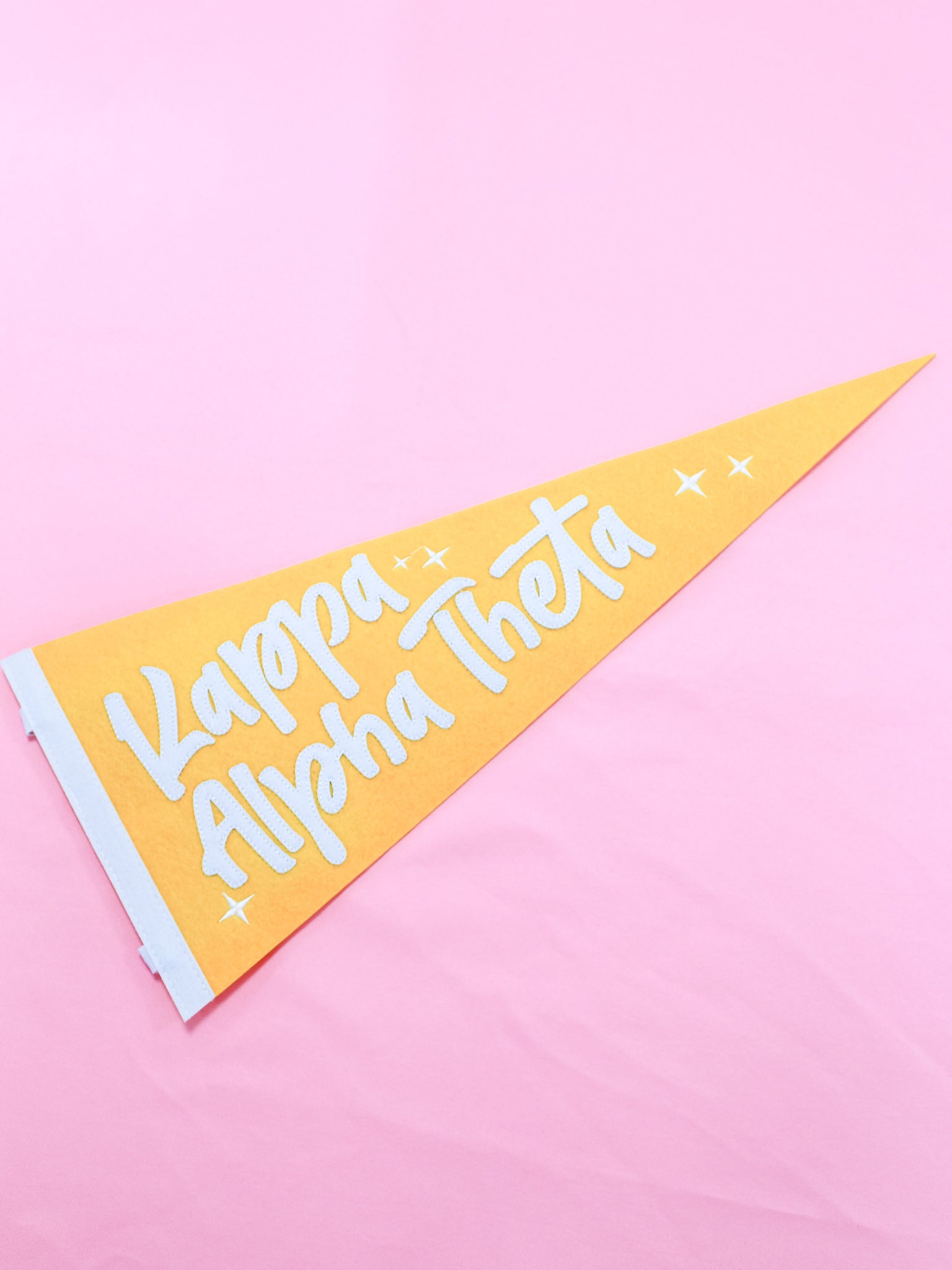 Kappa Alpha Theta Stardust Pennant Flag – Duo Studio Designs