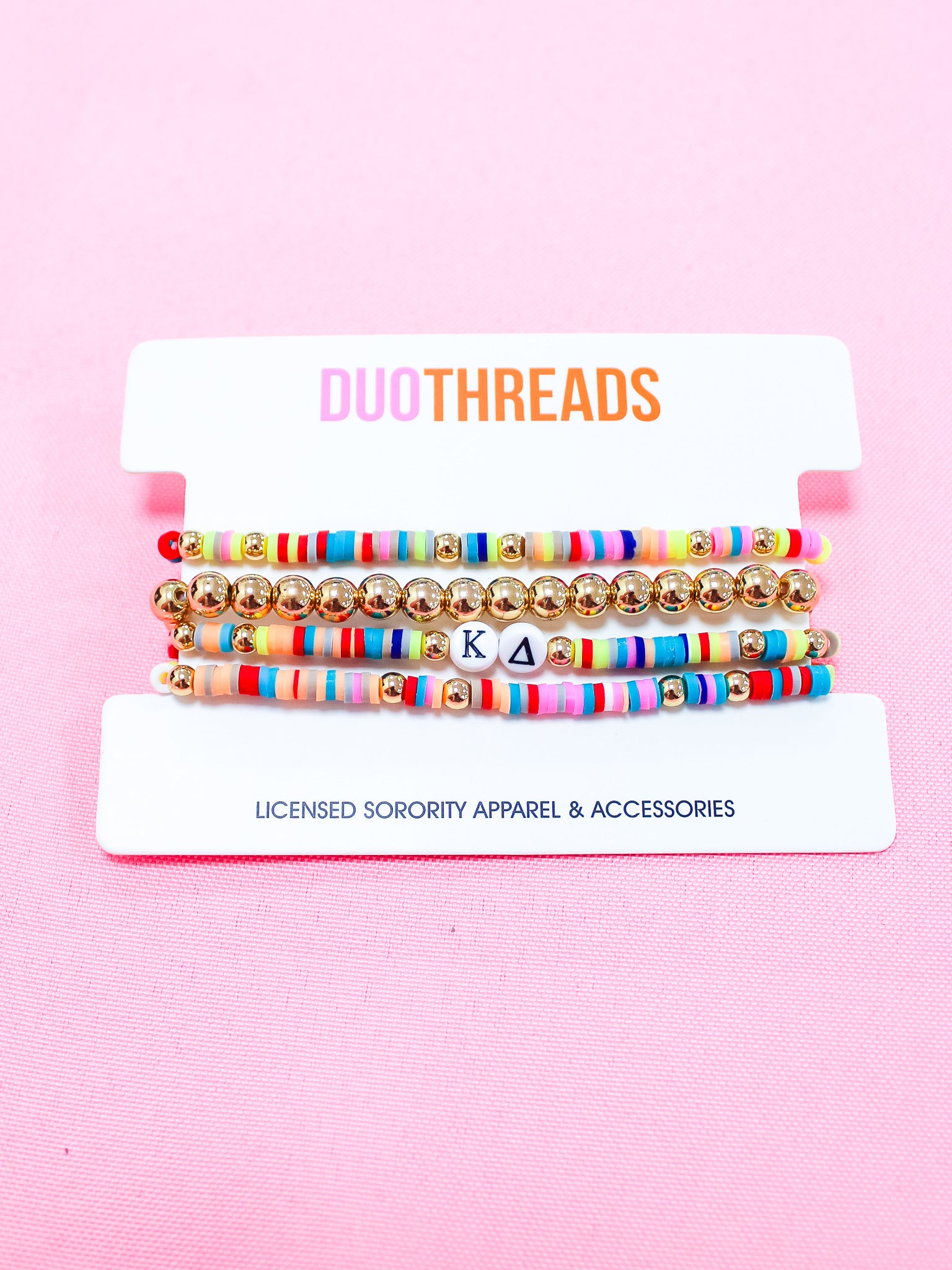 Miley Sorority Bracelet Stack – Duo Studio Designs