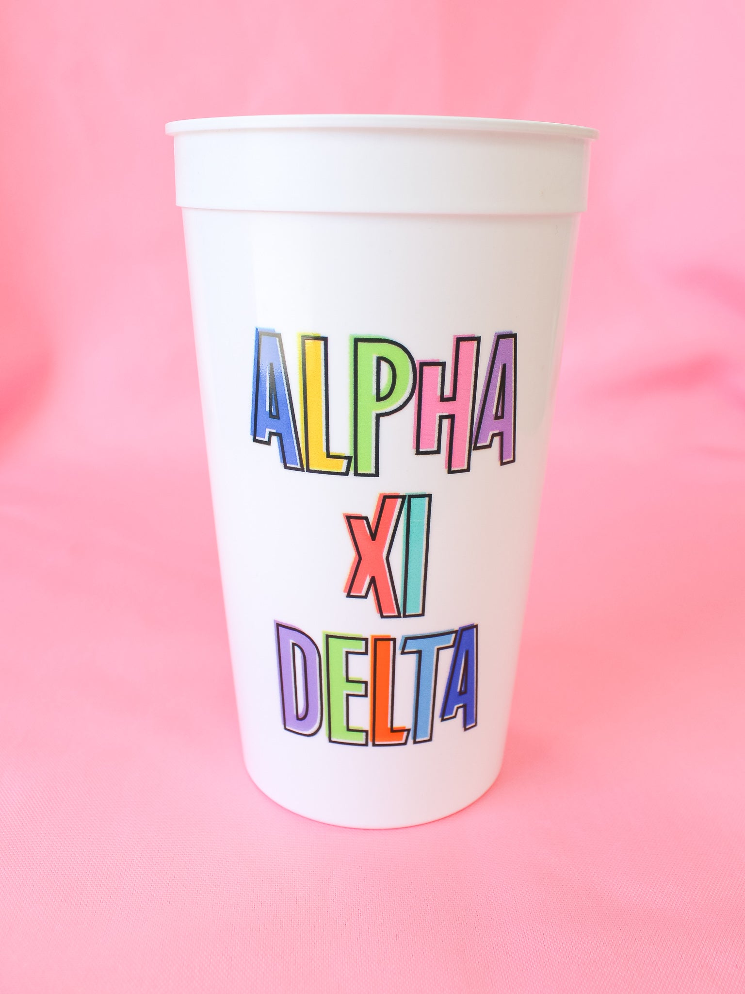 Alpha Xi Delta Bring on the Fun Stadium Cup – Duo Studio Designs