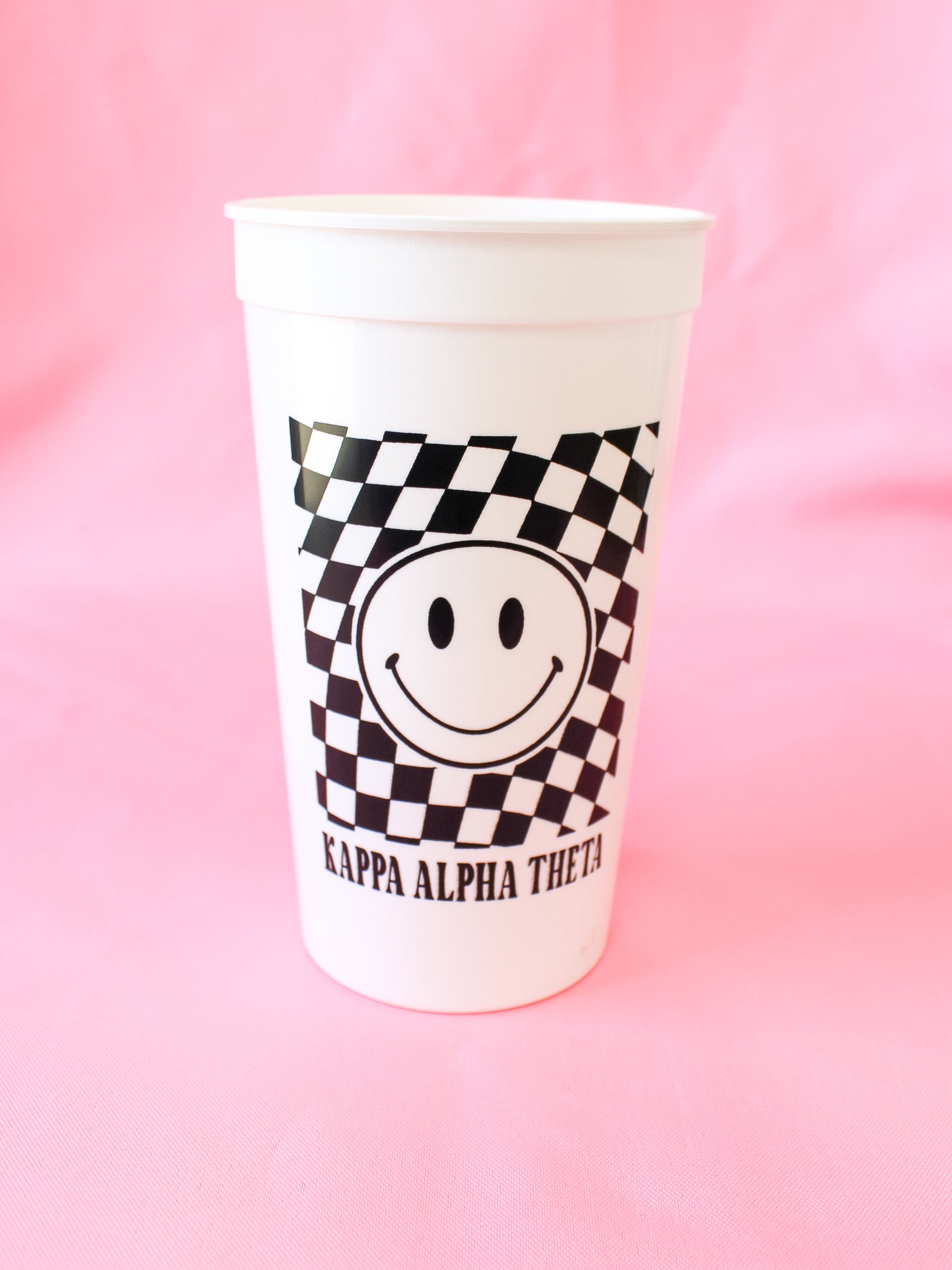 Kappa Alpha Theta Smile Stadium Cup – Duo Studio Designs