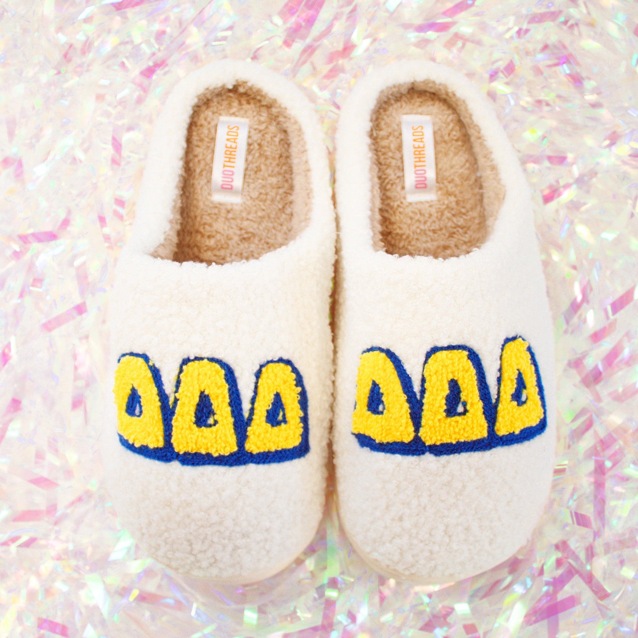 Delta Delta Delta Slippers – Duo Studio Designs