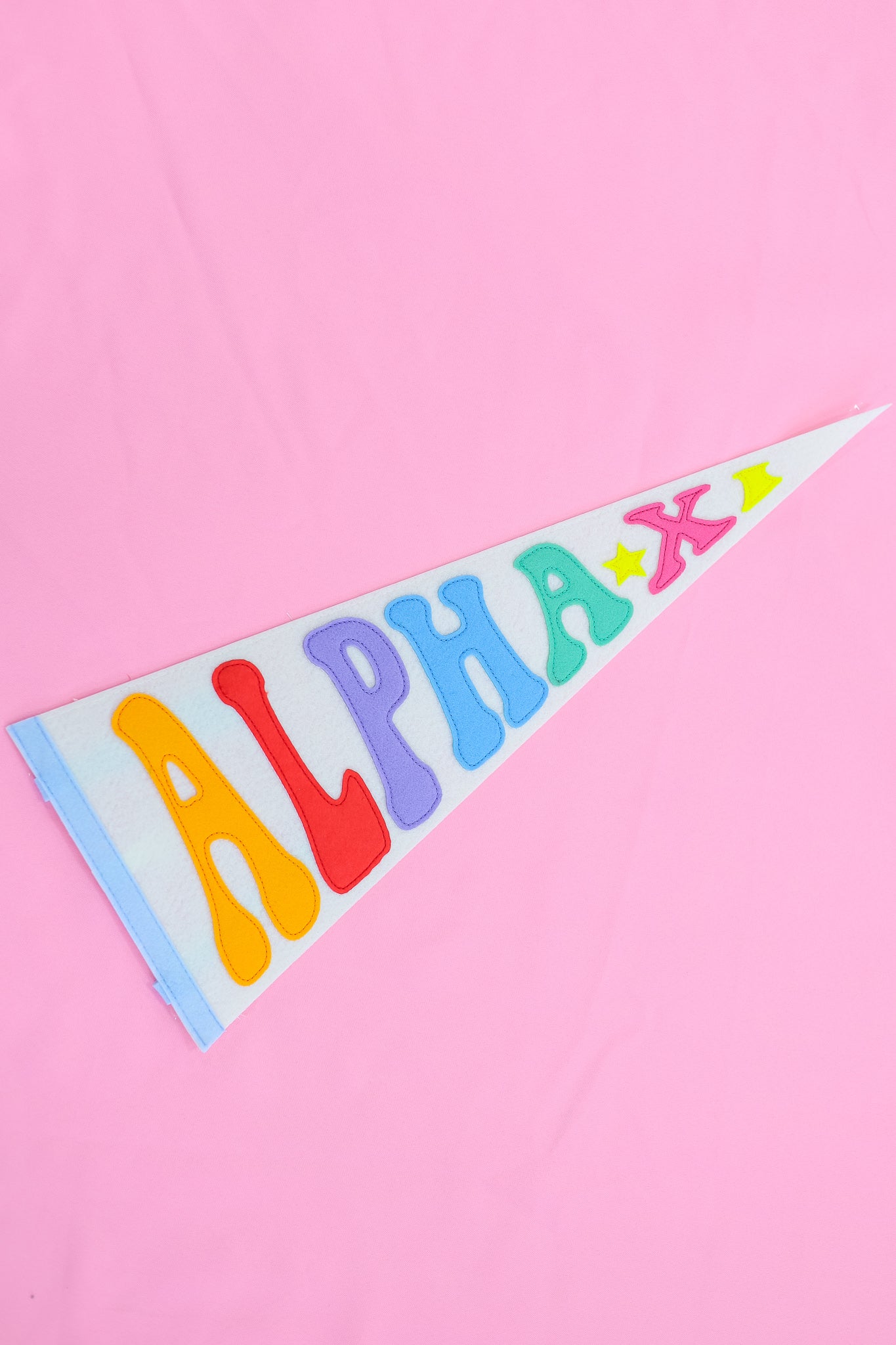 Alpha Xi Delta Rainbow Pennant Flag – Duo Studio Designs