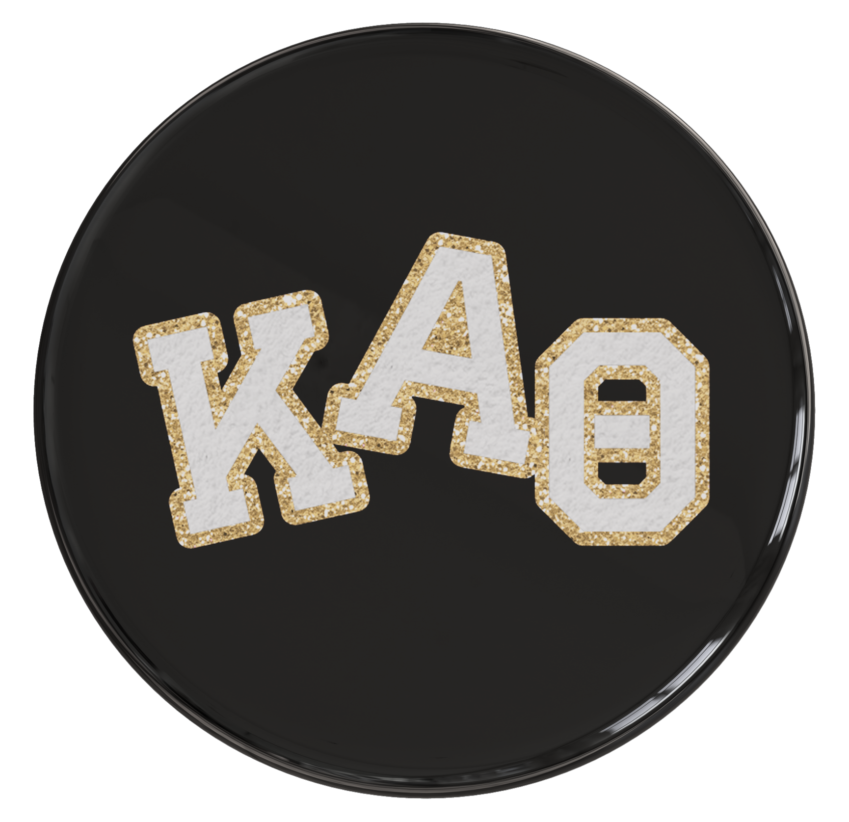 Kappa Alpha Theta Varsity Letter Sorority Button – Duo Studio Designs