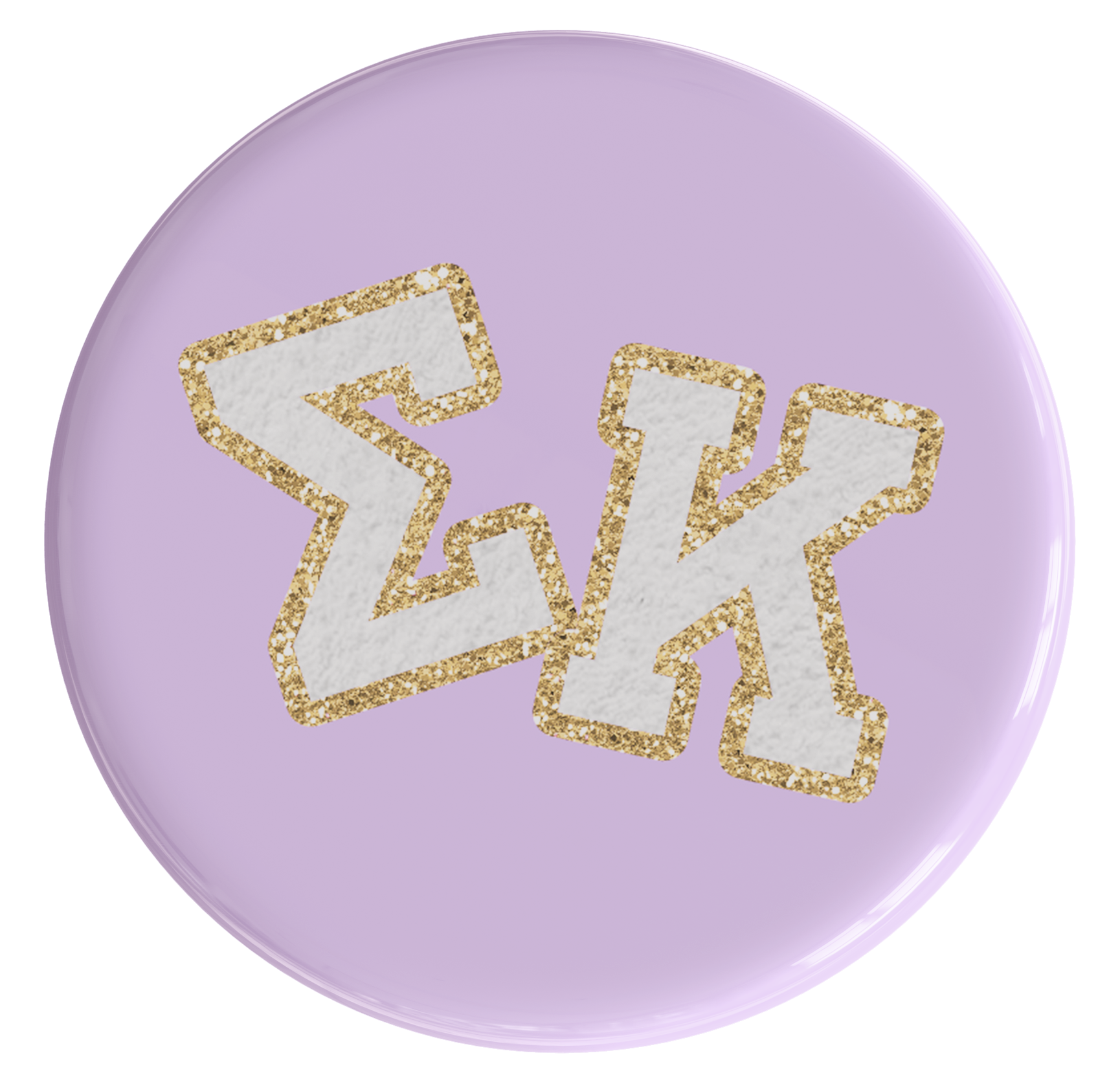 Sigma Kappa Varsity Letter Sorority Button – Duo Studio Designs
