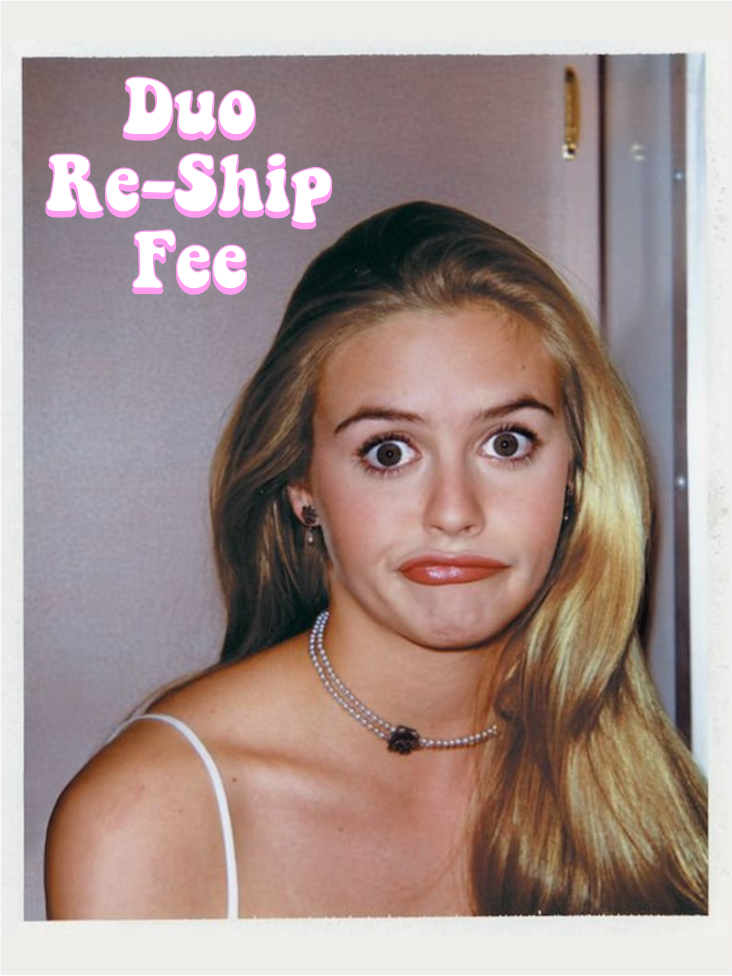 Duo Re-Ship My Item – Duo Studio Designs